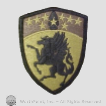 Mark with US Army Shoulder Sleeve Insignia: 63rd | #377635