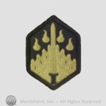 Mark with US Army Shoulder Sleeve Insignia: 48th | #377726
