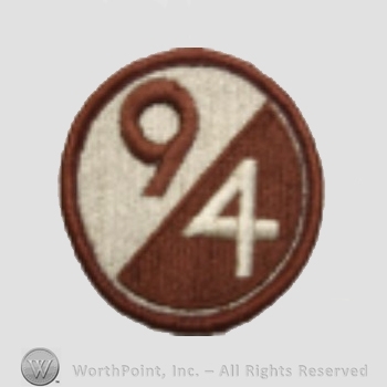 Mark with US Army Shoulder Sleeve Insignia: 94th | #377831