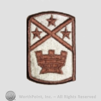 Mark with US Army Shoulder Sleeve Insignia: 194th | #377882