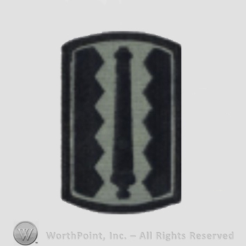 Mark with US Army Shoulder Sleeve Insignia: 54th | #377912