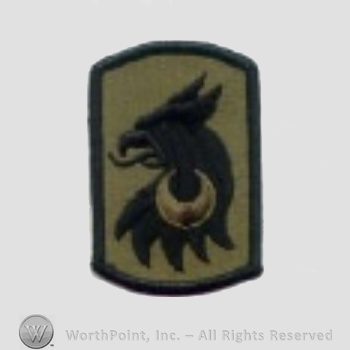 Mark with US Army Shoulder Sleeve Insignia: 209th | #377954