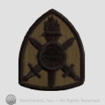 Mark with US Army Shoulder Sleeve Insignia: 402nd | #377961