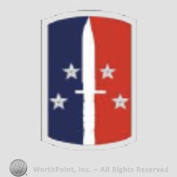 Mark with US Army Shoulder Sleeve Insignia: 189th | #378210