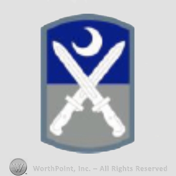 Mark with US Army Shoulder Sleeve Insignia: 218th | #378281