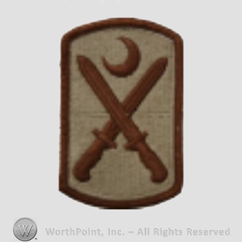 Mark with US Army Shoulder Sleeve Insignia: 218th | #378283