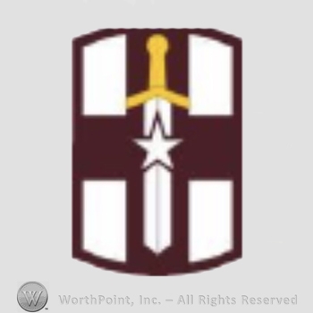 Mark with US Army Shoulder Sleeve Insignia: 807th | #378354