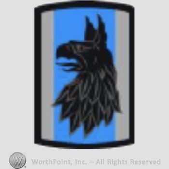 Mark with US Army Shoulder Sleeve Insignia: 470th | #378397