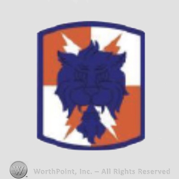 Mark with US Army Shoulder Sleeve Insignia: 35th | #378768