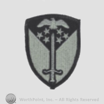 Mark with US Army Shoulder Sleeve Insignia: 406th | #379090