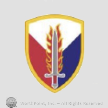 Mark with US Army Shoulder Sleeve Insignia: 409th | #379095