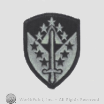 Mark with US Army Shoulder Sleeve Insignia: 410th | #379098