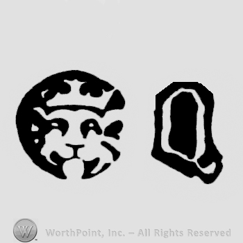 Mark with Leopard's Head Crowned and date-letter | #37922