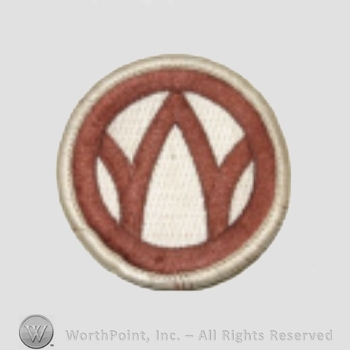 Mark with US Army Shoulder Sleeve Insignia: 89th | #379227