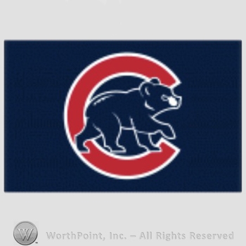 Mark with Chicago Cubs sport logo: angry cub | #384835