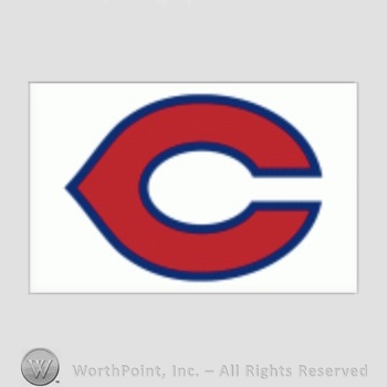 Mark with Cincinnati Reds sport logo: C on a | #384883