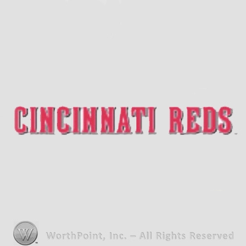 Mark with Cincinnati Reds sport logo: CINCINNATI | #384917