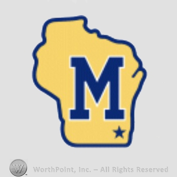 Mark with Milwaukee Brewers sport logo: letter M | #385110