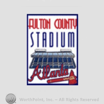 Mark with Atlanta Braves sport logo: 2015 Spring | #392270