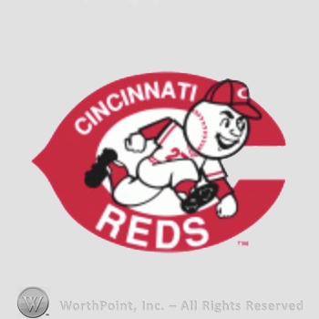 Mark with Cincinnati Reds sport logo: Reds player | #392392