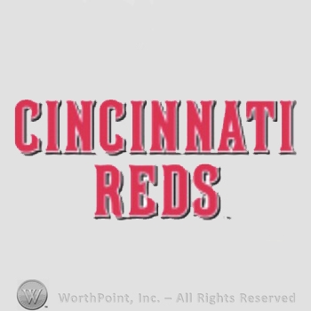 Mark with Cincinnati Reds sport logo: CINCINNATI | #392454