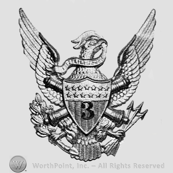 Mark with Insignia consisted of crossed cannons | #393447