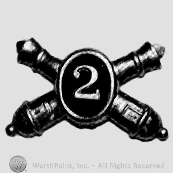 Mark with Insignia consisted of crossed cannons | #393456