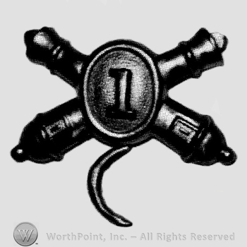 Mark with Insignia consisted of crossed cannons | #393467