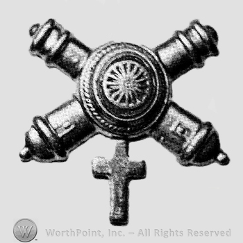 Mark with Insignia consisted of crossed cannons | #393489