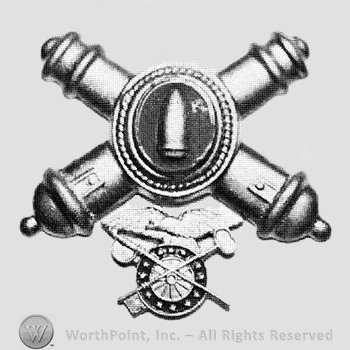 Mark with Insignia consisted of crossed cannons | #393496