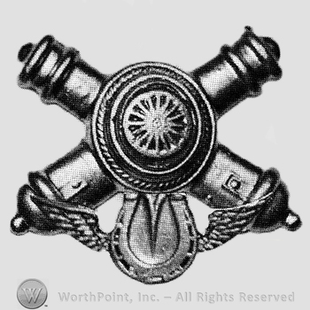 Mark with Insignia consisted of crossed cannons | #393502