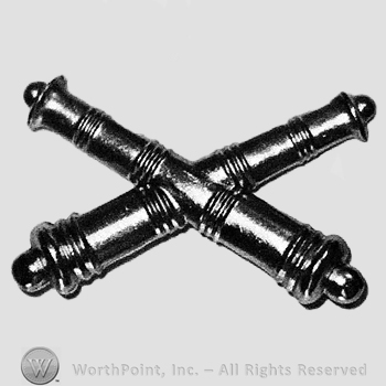 Mark with Insignia consisted of crossed cannons. | #393507