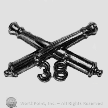 Mark with Insignia consisted of crossed cannons | #393533