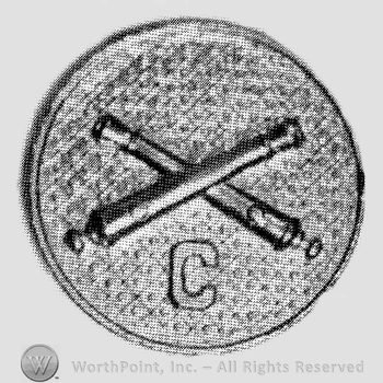 Mark with Insignia consisted of crossed cannons | #393679