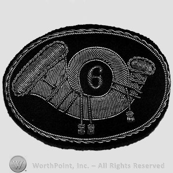 Mark with Insignia consisted of an embroidered | #394047