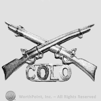 Mark with Insignia consisted of crossed rifles | #394079