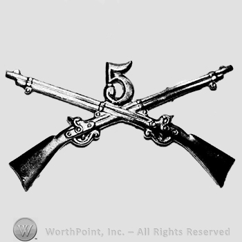Mark with Insignia consisted of crossed rifles, | #394094