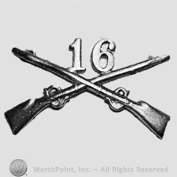 Mark with Insignia consisted of crossed rifles | #394099