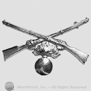 Mark with Insignia consisted of crossed rifles | #394163