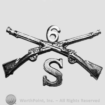 Mark with Insignia consisted of crossed rifles, | #394167