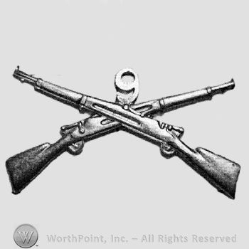 Mark with Insignia consisted of crossed rifles | #394213