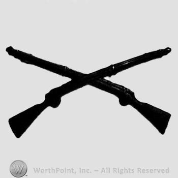 Mark with Insignia consisted of crossed rifles. | #394217