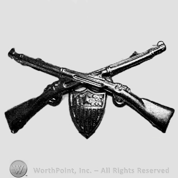 Mark with Insignia consisted of crossed rifles | #394219