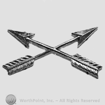 Mark with Insignia consisted of crossed arrows. | #394295