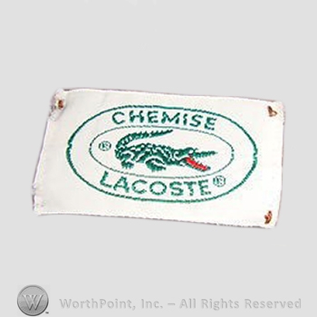 Mark with Clothing label : LaCoste. | #403087