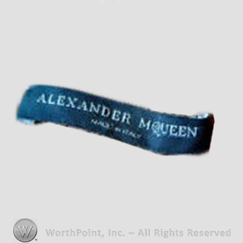 Mark with Clothing label : Alexander McQueen. | #403156