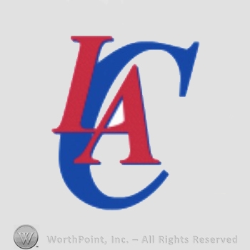 Mark with Los Angeles Clippers sport logo : Red | #406555