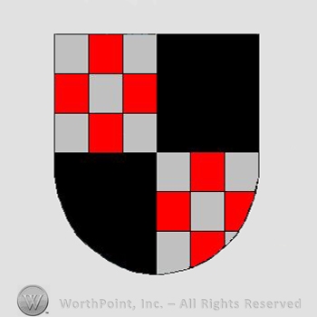 Mark with Shield divided in four quarters. | #412337