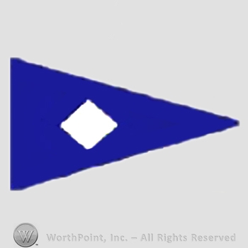 Mark with Yacht Club Burgee: a diamond shape. | #421158