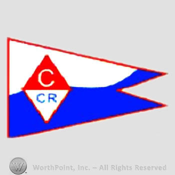 Mark with Yacht Club Burgee: diamond shape with C | #421451